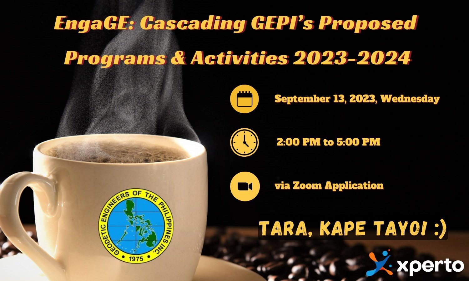 XPERTO | EngaGE: Cascading GEPI’s Proposed Programs & Activities 2023-2024