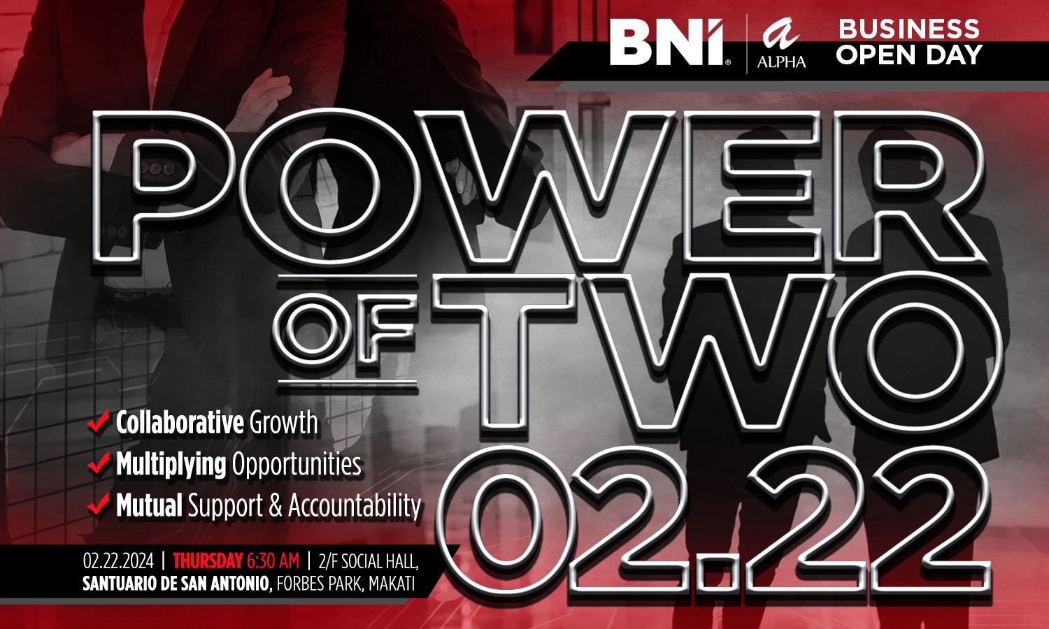 XPERTO | BNI Alpha Business Open Day: Power of Two
